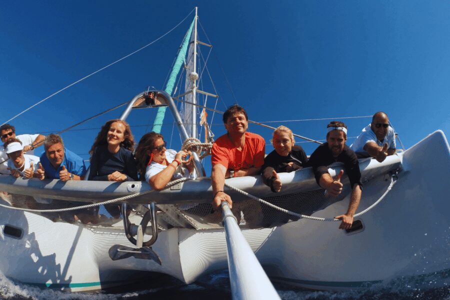 KOS: Catamaran Day Cruise  Swim, Snorkel, Food & Drinks! - The Voyage to Pserimos Island