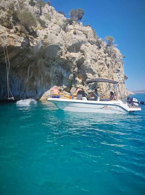 Kos:Private boat rental in kos - The Breakdown of the Itinerary
