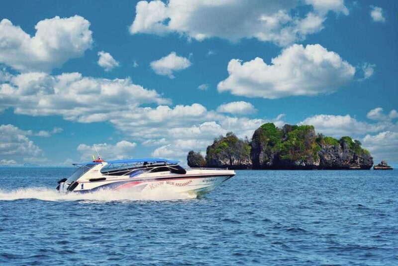 Krabi: Hong Island Full Throttle Fun by Speedboat with Lunch - Key Points