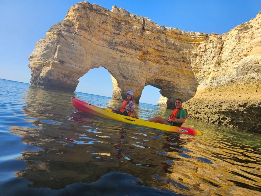 Lagoa: Benagil Cave and Marinha Beach Guided Kayaking Tour - FAQ