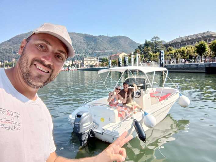 Lake Como: 4-Hour Private Boat Rental - Key Points