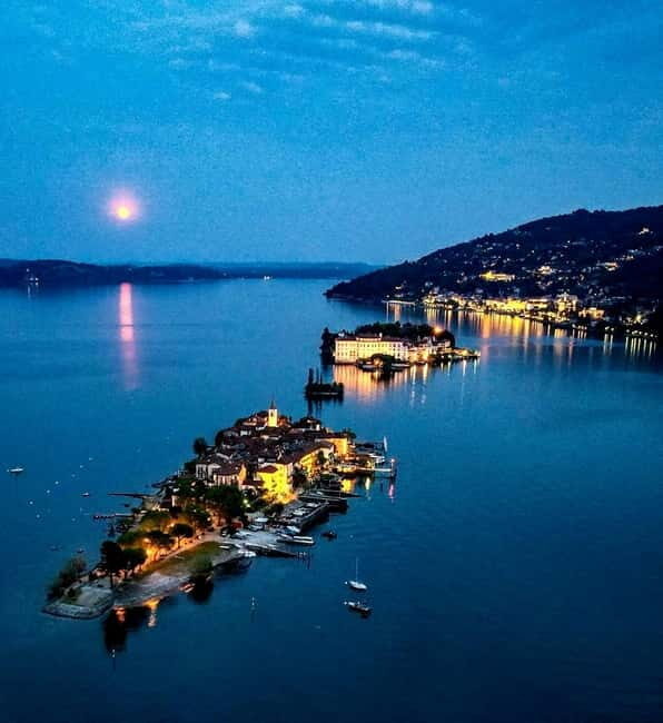 Lake Maggiore: Boat Dinner at Isola Pescatori from Feriolo - The Itinerary in Detail