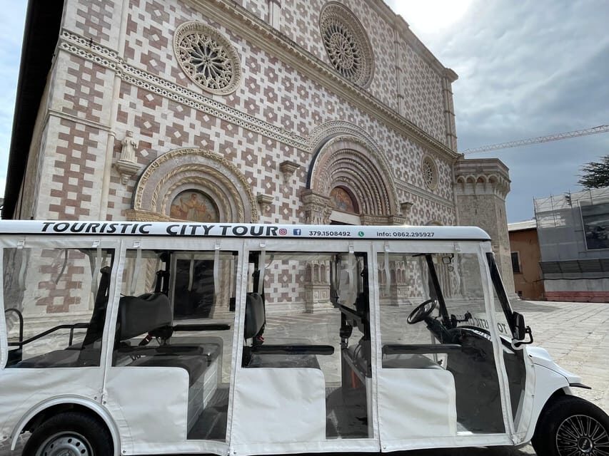 L'Aquila: Electric Shuttle City Tour with Local Guide - Exploring LAquila in an Electric Shuttle