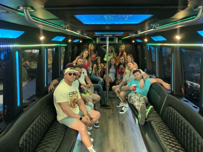 Las Vegas Airport: Party Bus 1-Way Transfer - Key Points
