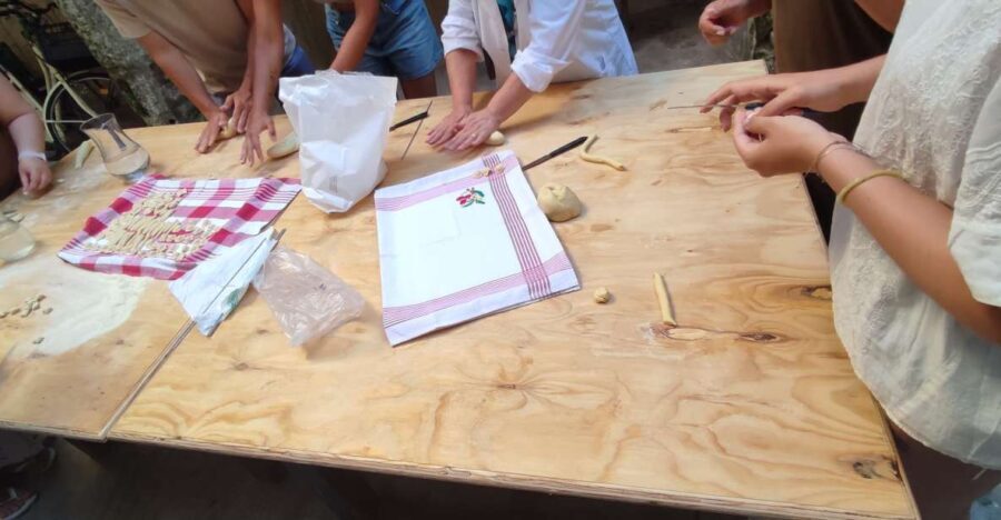 Lecce: Pasta Making Class in 1400s-Era Courtyard with Wine - The Sum Up