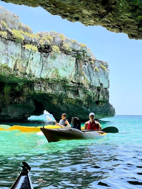 Leuca kayak tour + swimming + speleo-trek in cave - The Itinerary: A Scenic Journey with a Thrilling Twist