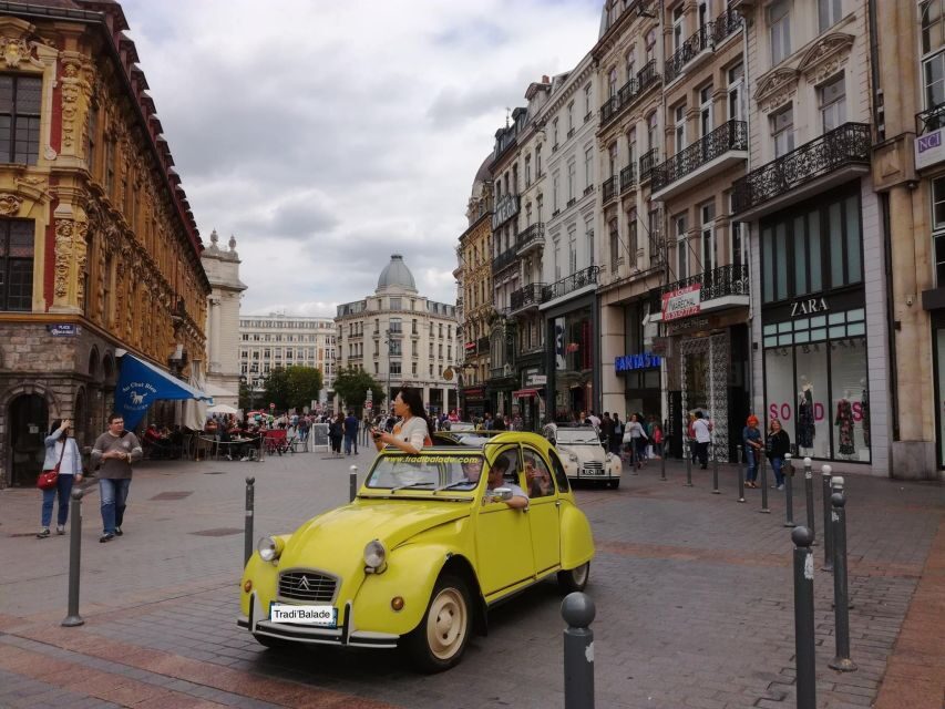 Lille Driving Tour by Convertible Citroen 2CV - What to Expect During the Tour