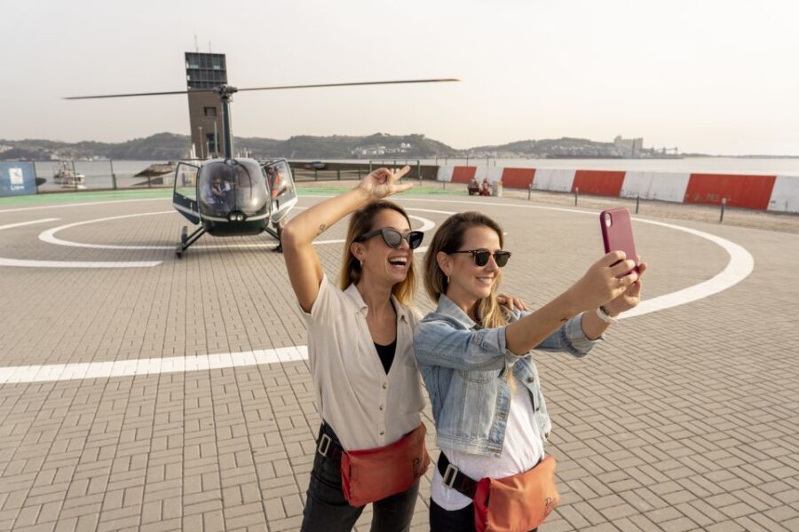 Lisbon: Helicopter Ride, Boat Trip, & Old Town Walking Tour - River Cruise: Water Views and Relaxation