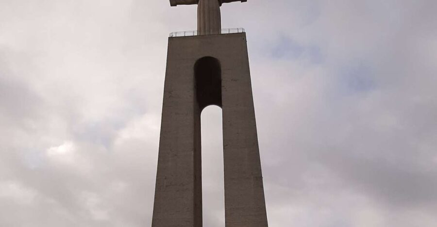Lisbon: Private Tuk Tuk Tour Christ the King & Abril Bridge - Crossing the Abril Bridge