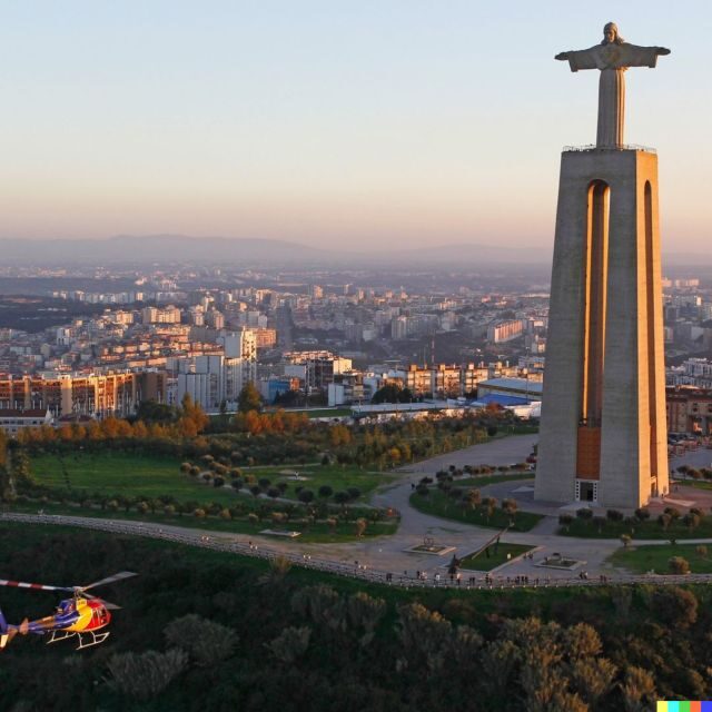 Lisbon: Sightseeing Helicopter Tour Over Belem and Caparica - Boarding the Robinson 44 Helicopter