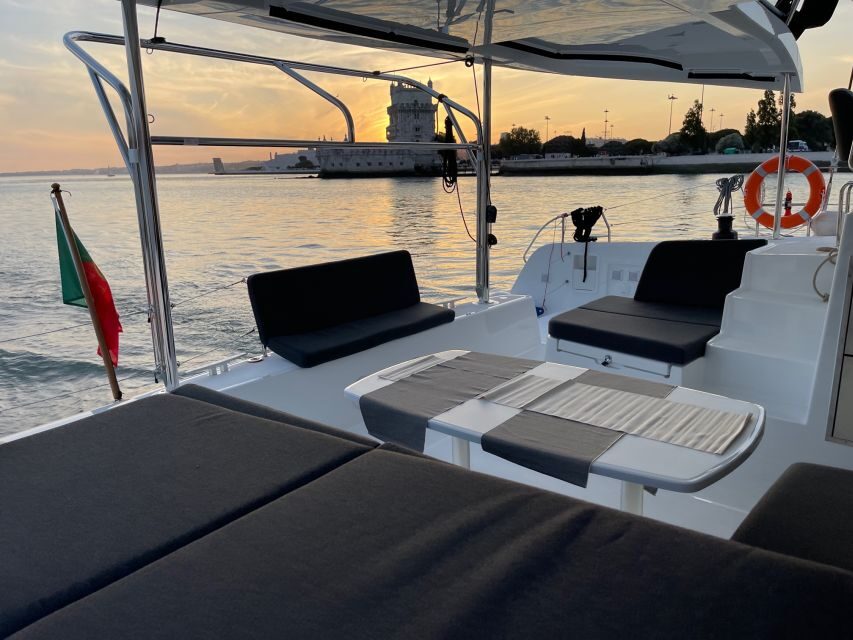 Lisbon: Sunset and Wine Luxury Catamaran Cruise - Sights and Highlights