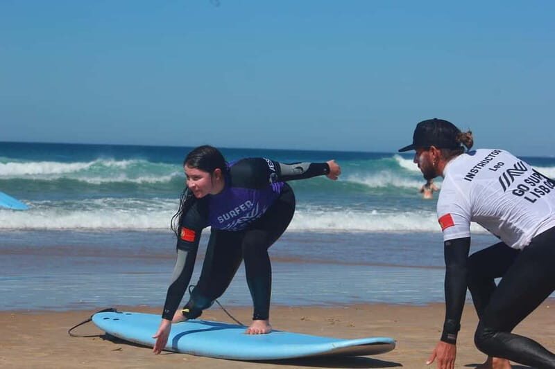 Lisbon: The Surf Instructor - surf lessons with transfer - The Beach: Praia do Castelo, Costa da Caparica