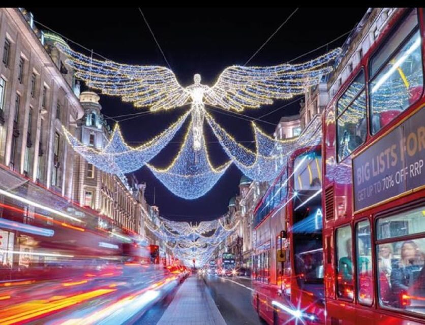 London: Christmas Lights Nighttime Bus Tour with Live Guide - The Route and Landmarks