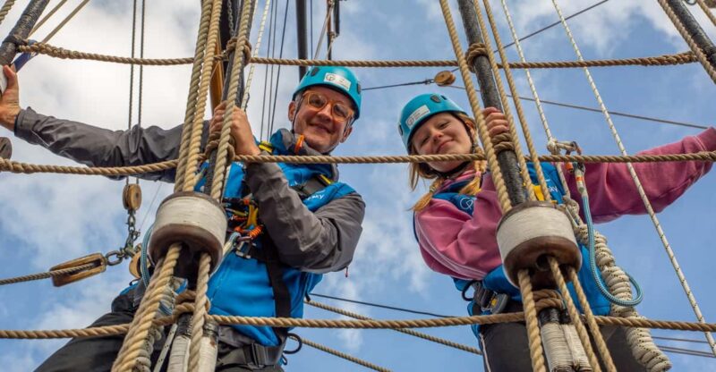 London: Cutty Sark Entry Ticket with Guided Rig Climb - A Closer Look at the Cutty Sark Rig Climb Experience