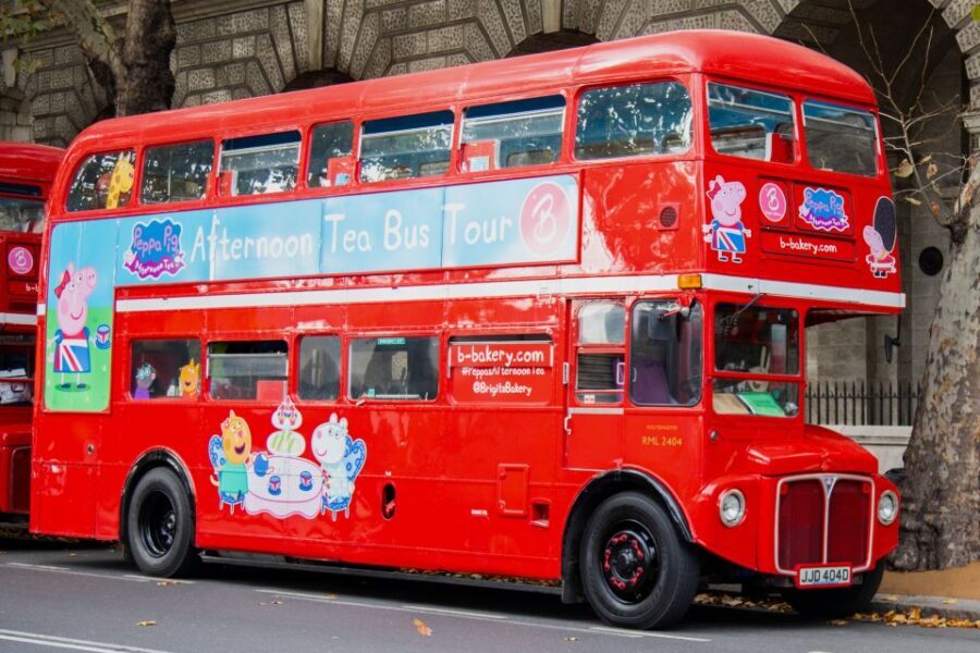 London: Peppa Pig Afternoon Tea Bus Tour with Audio Guide - The Sum Up