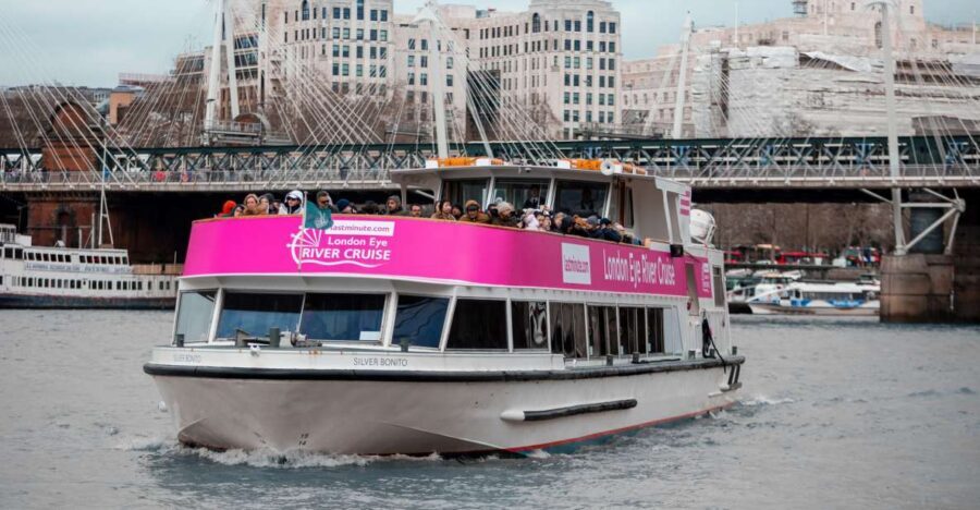 London: Thames River Cruise with Optional London Eye Ticket - Practical Tips and Considerations