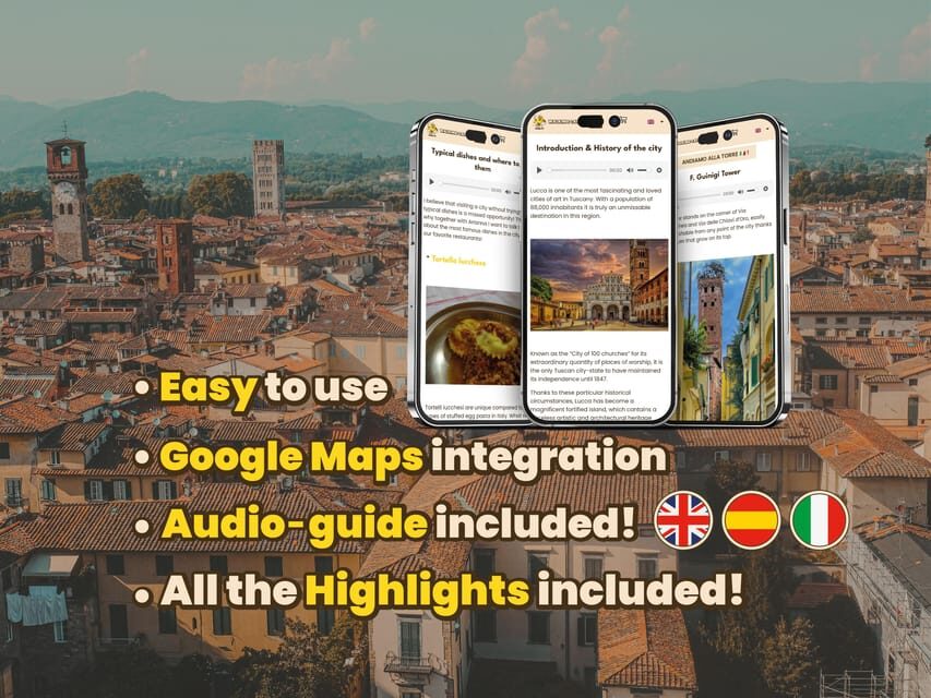 Lucca: Digital guide made with a Local for your tour - An Introduction to the Lucca Digital Guide