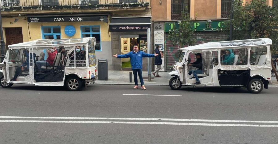 Madrid: City Highlights Tuk Tuk Tour