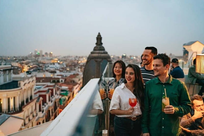 Madrid: Guided Tapas and Wine Tour with Terrace Visit - How the Tour Unfolds