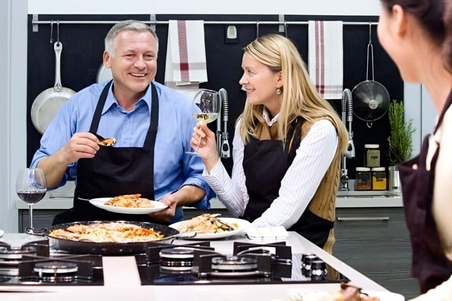 Malaga: Authentic Paella Cooking Class with Sangría - The Modern Kitchen in the Soho District