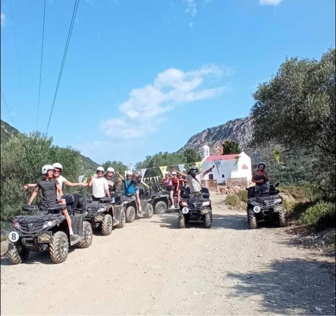 Malia:Afternoon Quad Safari Tour Lunch Hotel Pickup Drop-off - Detailed Itinerary Breakdown