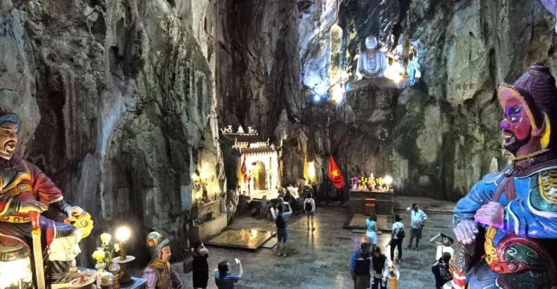 Marble Mountains and My Son sunset full day small group tour - Key Points