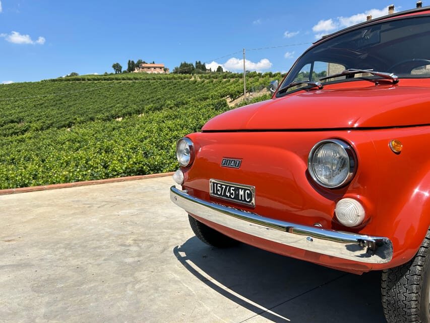 Marche: Tour in vintage Fiat 500 around Verdicchio hills - The Joy of Driving the Fiat 500