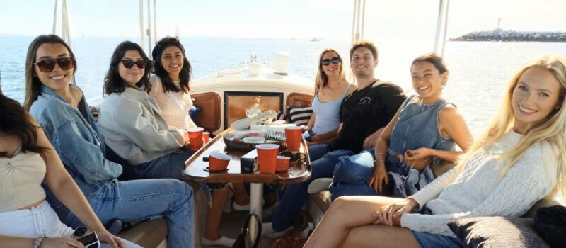 Marina Del Rey Luxury Boat Cruise Wine, Charcuterie Sealions - Key Points