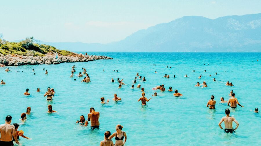 Marmaris Cleopatra Island Boat Tour with Lunch & Soft Drinks - Transportation and Group Experience