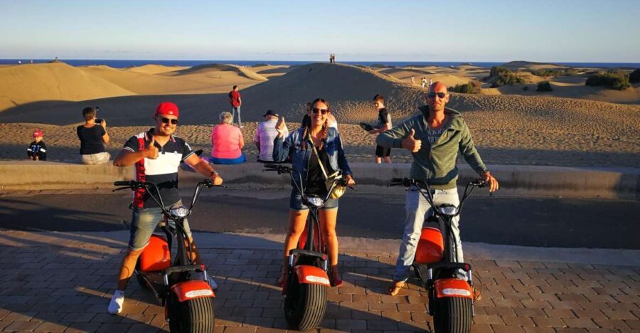 Maspalomas: 2-Seater Chopper E-Scooter Guided Tour - The Scooters and Safety