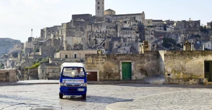 Matera: City Center and Murgia Park Porter Tuk-Tuk Tour - How the Tour Works Logistically