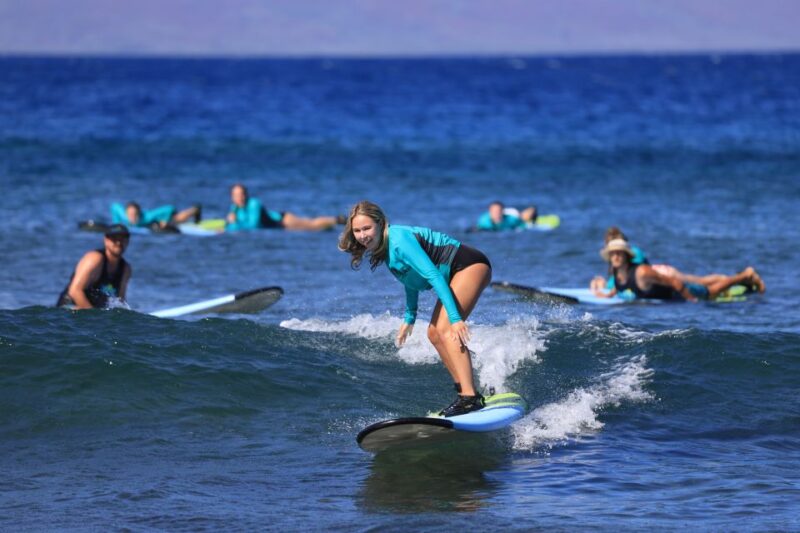 Maui: Group Surf Lesson - Key Points