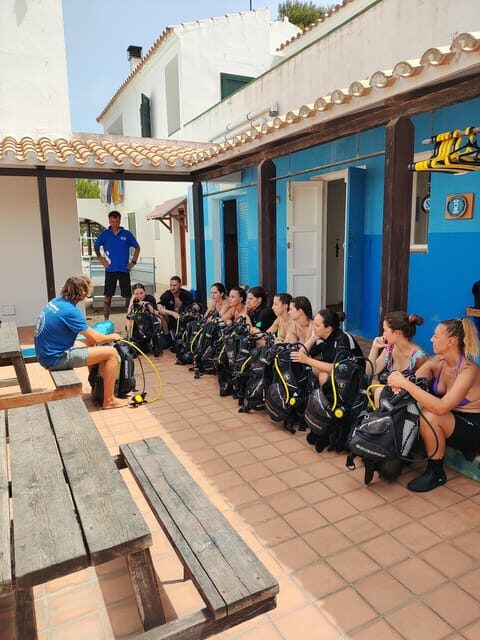 Menorca: Baptism Scuba Diving in Marine Reserve - Detailed Itinerary and Logistics