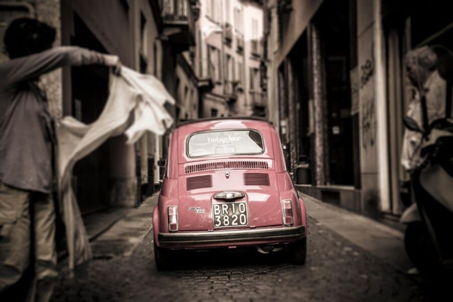 Milan: Fast Tour by Vintage Red Fiat 500 (30 mins, no stop) - The Experience: What’s Included and What’s Not