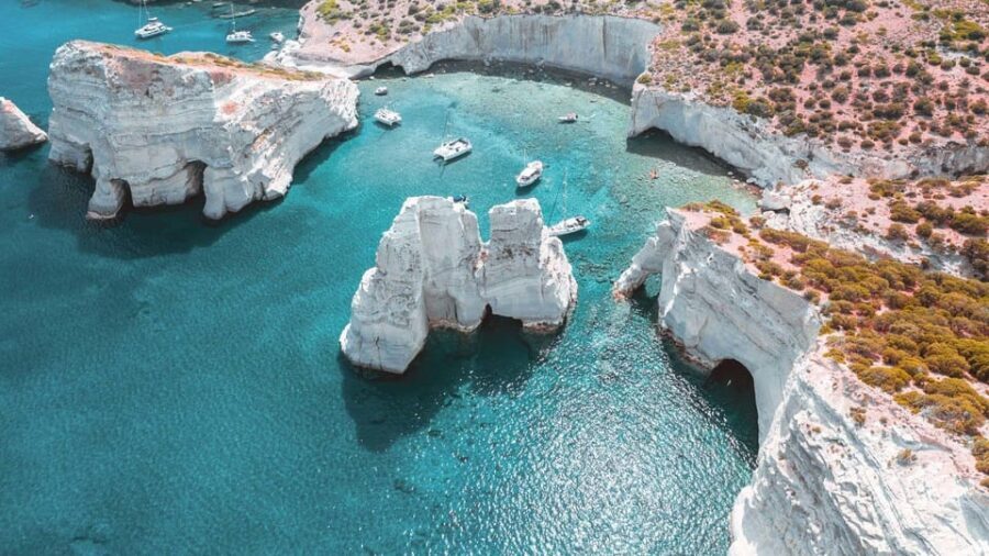 Milos : Round of Milos & Polyaigos Semi Private Sailing Tour - A Deep Dive into the Full-Day Milos & Polyaigos Sailing Adventure