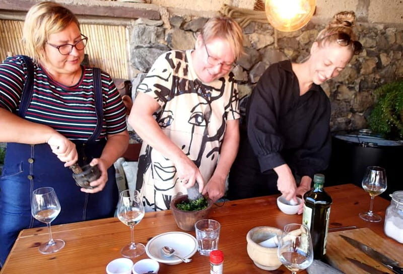 Mojo Workshop Cooking Class in Ancient Canarian Village - What You’ll Experience During the Workshop