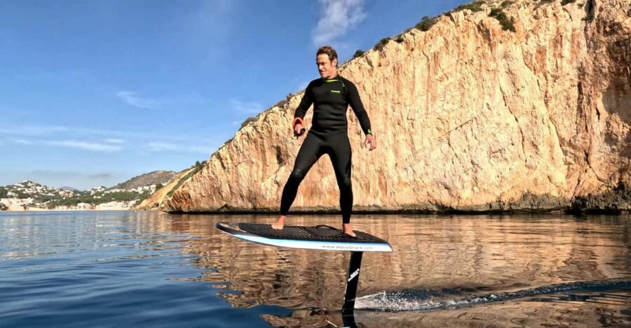 Moraira: Fly Over Water, Book Your eFoil Experience - How the Experience Unfolds