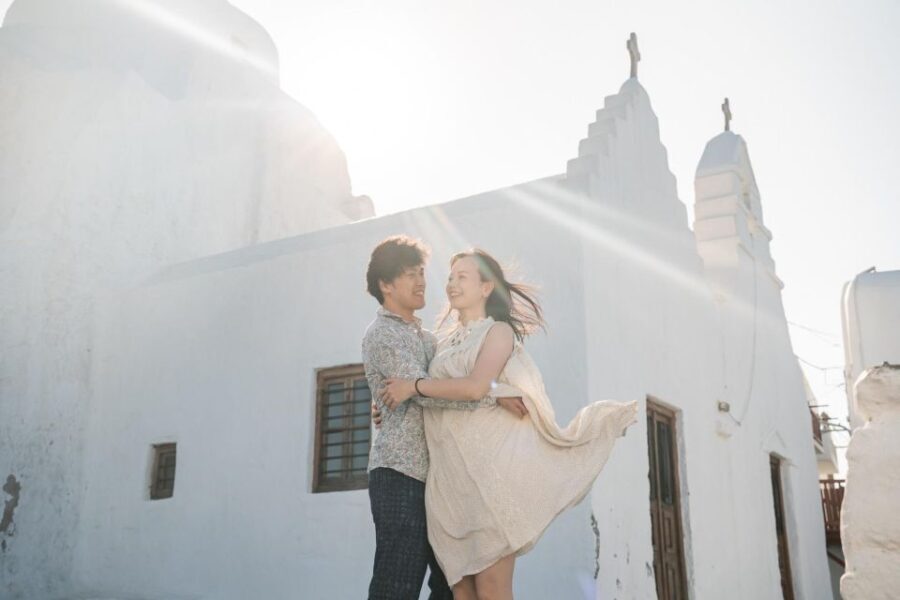 Mykonos: Photo Shoot with a Private Vacation Photographer - Practical Details and Considerations