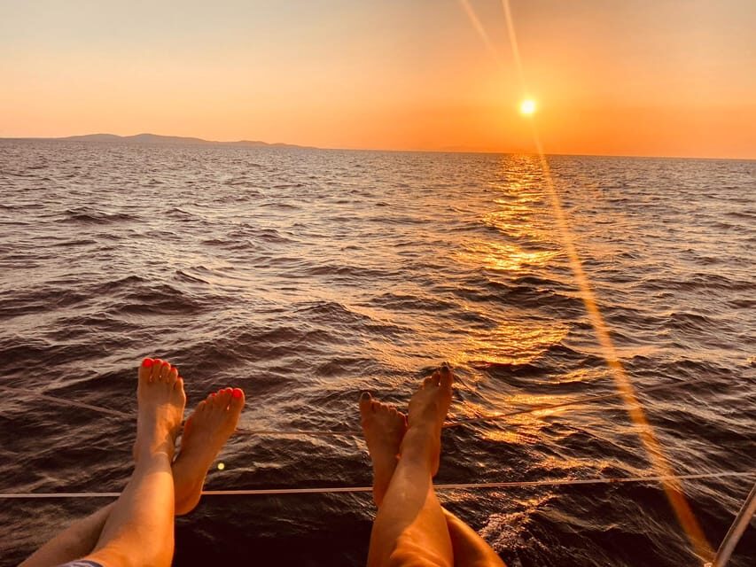 Mykonos: Rhenia Island Sunset Cruise with Transfer and Meal - Practical Details and Tips