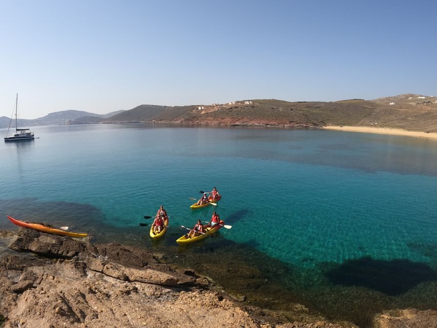 Mykonos: Secluded Bays Sea Kayaking Tour with GoPro Photos - How the Itinerary Breaks Down