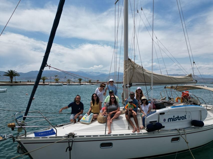 Nafplio Sun Sail Cruises | Semi-Private Half Day | With Meal - The Itinerary: What Sets Each Stop Apart