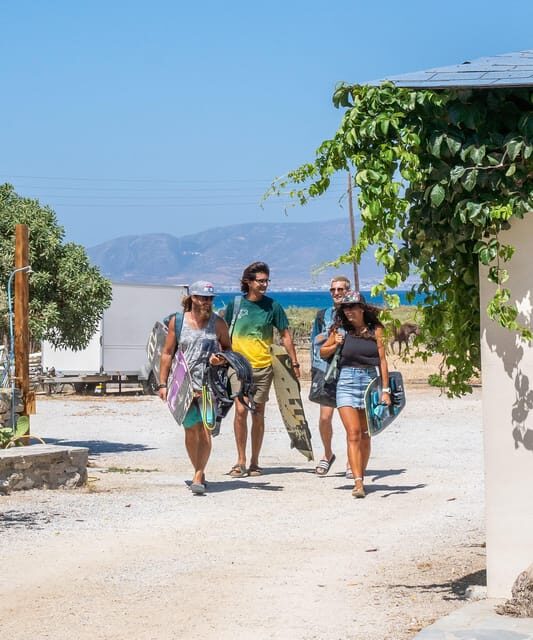 Naxos: Wingfoilling Lessons by Amouditis Kite Center - FAQs