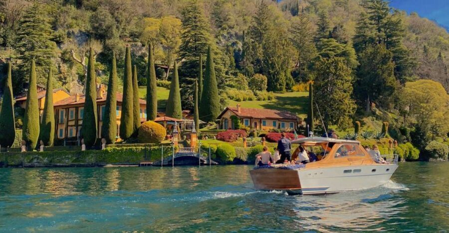 OnlyWood Lake Como: Hidden Gems Wooden Boat Tour - Detailed Breakdown of the Itinerary