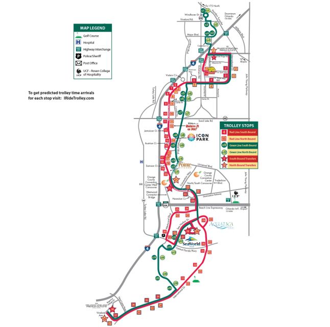 Orlando: I-Ride Trolley Hop-on Hop-off Pass - Key Points