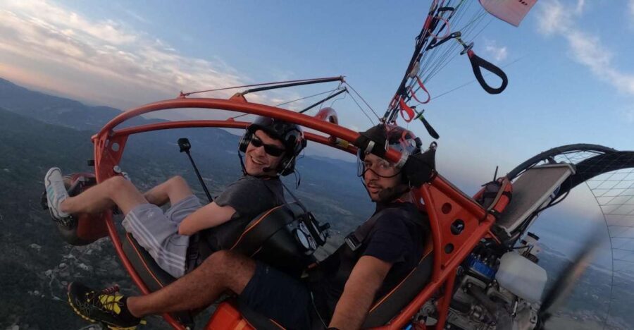 Paramotor Flight over Corfu's West Coast - The Itinerary Breakdown