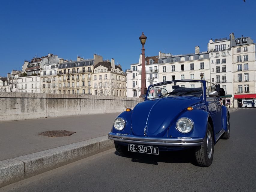 Paris: Private Guided City Tour by Classic Convertible Car - The Itinerary Breakdown