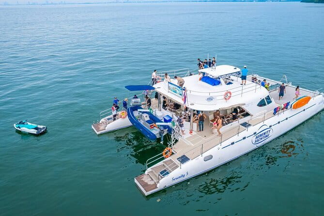 Pattaya: 3 Islands one day trip on Catamaran with Lunch - Key Points
