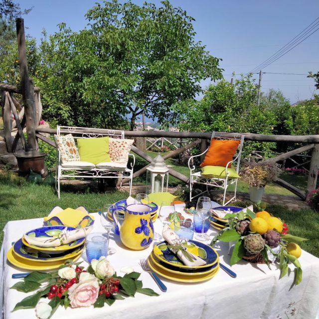 Piano di Sorrento: Cooking Class with Food Tasting and Wine - The Highlights and Atmosphere