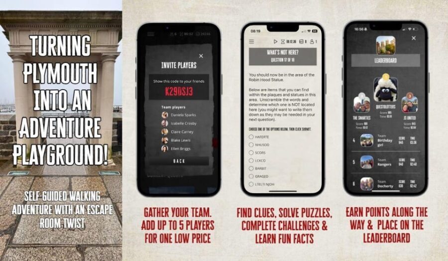 Plymouth: City Walking Tour & Exploration Game - The Itinerary in Detail