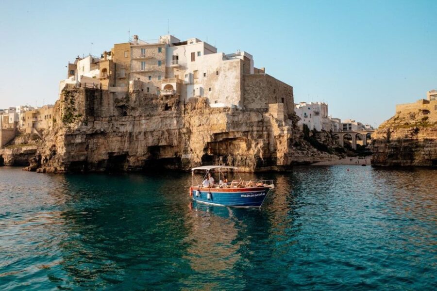 Polignano: Exclusive 2-hour boat ride with aperitif - The Sum Up